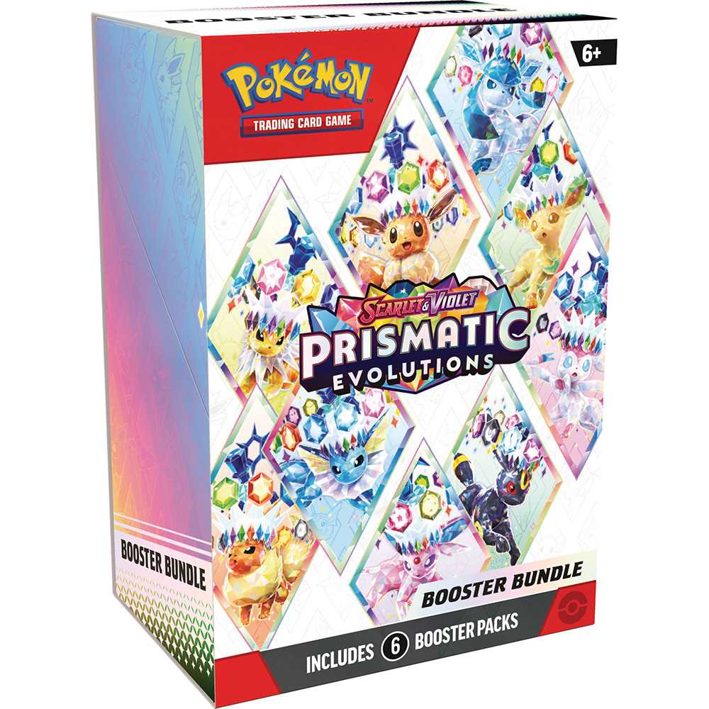 Pokemon TCG - Prismatic Evolutions - Booster Bundle | AXIS Gaming