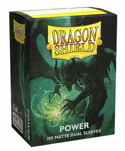 Power - Matte Dual Sleeves - Standard Size | AXIS Gaming
