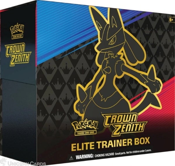 Pokemon TCG: Sword & Shield - Crown Zenith Elite Trainer Box | AXIS Gaming